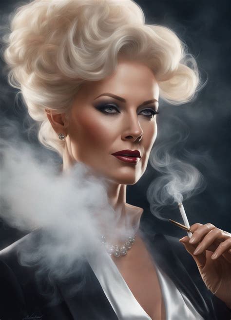 Elegant Smoking Goddess By Knifewrench14 On Deviantart