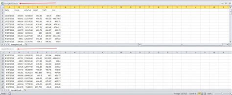 Excel Use Synchronous Scrolling And Split Multiple Columnrows In Verticalhorizontal View