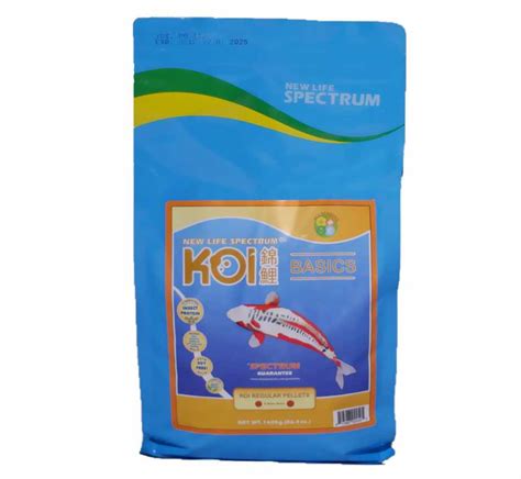 New Life Spectrum Koi Basics 1 6kg Aqua Premium