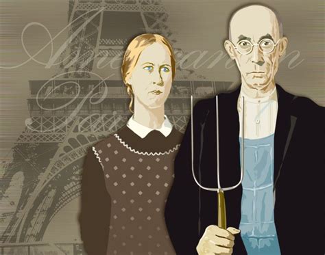 My Take On American Gothic Adobe Illustrator American Gothic