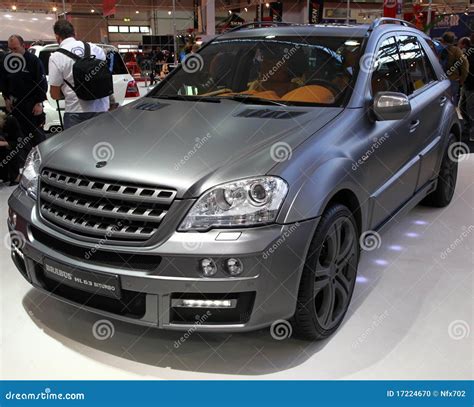 Brabus Ml 63 Biturbo Based On Merced Benz Ml Cla Editorial Image