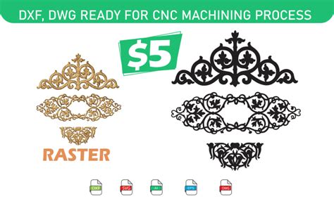 create 2d dxf cad svg file for cnc plasma and laser cut by