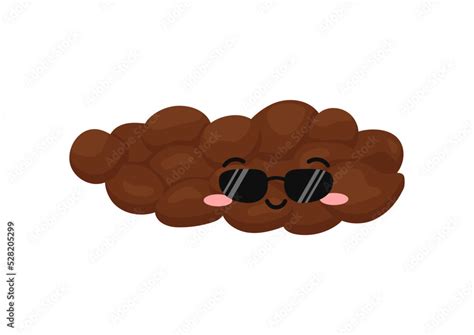 Cute Poop Excrement For Bristol Scale Chart Mild Constipation Character