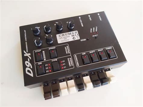 Crumar D9 X Drawbar Organ Controller Reverb