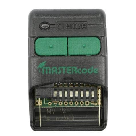 Clemsa Mastercode Mv 12 D Remote Control