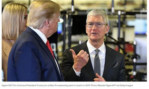 Apple Ceo Tim Cook Donating 1 Million To Donald Trumps Inaugural Fund