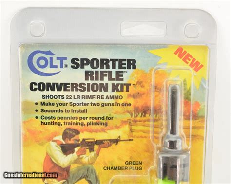 Vintage Colt Sporter Rifle Ar 15 22 Long Rifle Conversion Kit New In Box