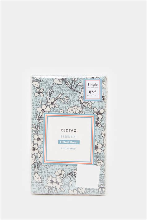 Buy Assorted Floral Printed Fitted Sheet Single Size For Home 129969867 In Bahrain Redtag Bah