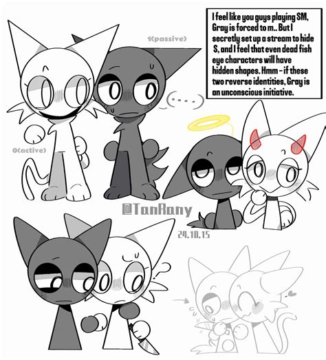 Gray X Wenda Sprunki Sprunki Cute Drawings Character Design Cute Art