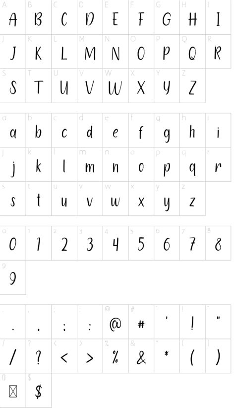 The Sylvatica Font Details