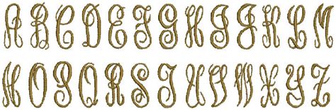 12 Master Script Monogram Font Images Master Circle Script Monogram