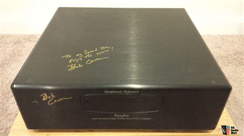 Sunfire Symphonic Reference Stereo Amplifier Photo 749055 Uk Audio Mart