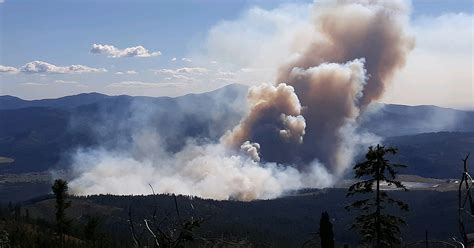 Blanchard Fire Forces Evacuations Coeur Dalene Press