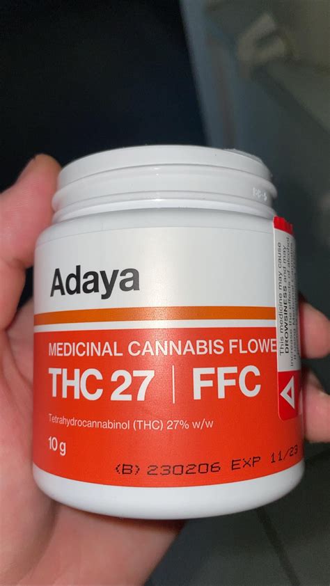 Adaya Thc27 Frosted Fruit Cake R Medicalcannabisoz