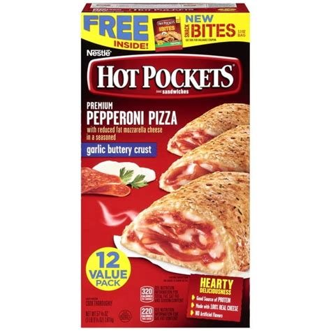 Pizza Pocket Frozen Snacks And Rolls