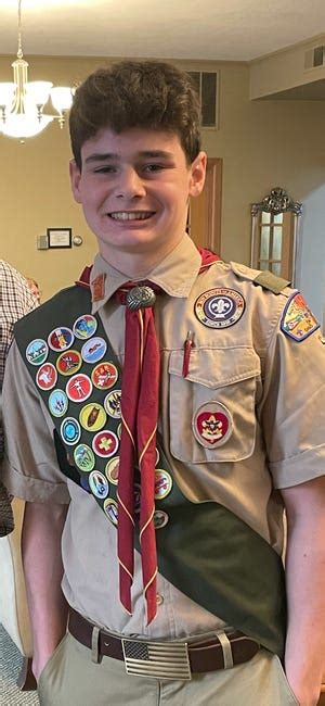 Thomas Mankowski Earns Eagle Scout Badge
