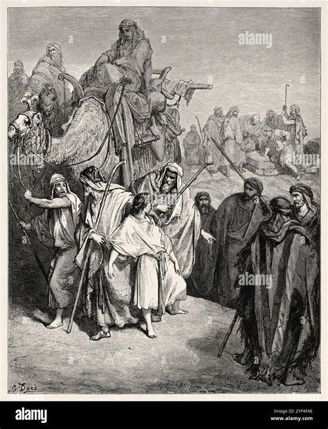 Joseph Son Of Jacob And Rachel Is Sold Into Slavery In Egypt By His