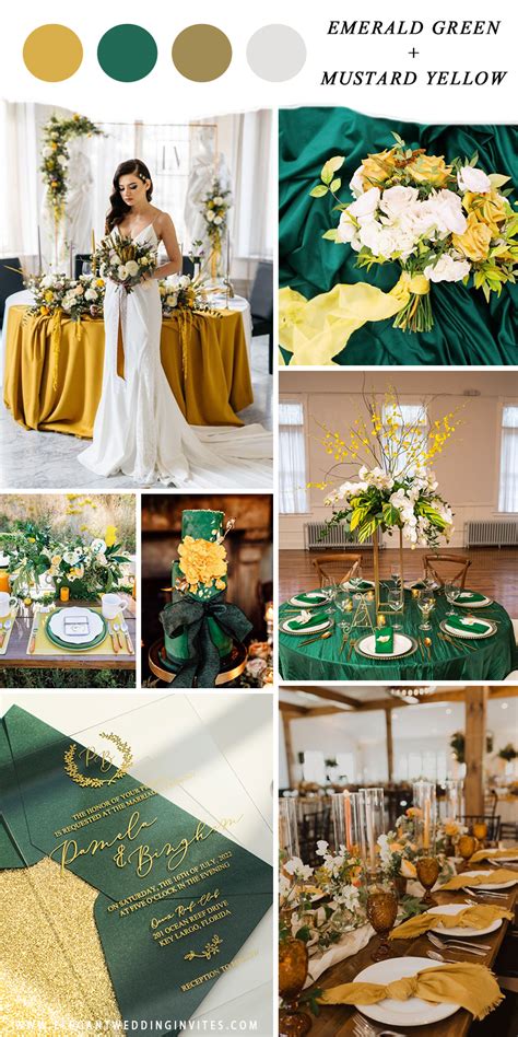 Yellow Green Wedding Theme