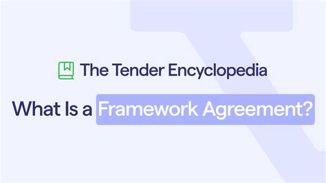 What Is A Framework Agreement Contractor
