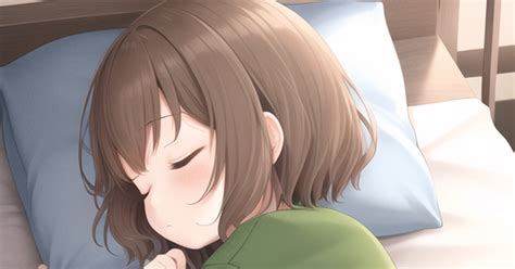 Chara Chara Sleeping 影 蝶のイラスト Pixiv