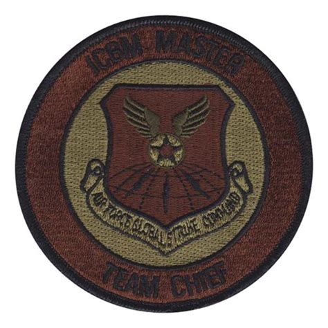 Afgsc Icbm Master Team Chief Ocp Patch Air Force Global Strike