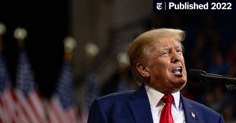 Trump Asks Judge To Keep Blocking F B I S Access To Seized Documents The New York Times