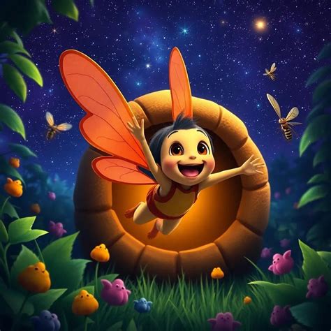 Louie The Lightning Bugs Adventure Free Bedtime Story