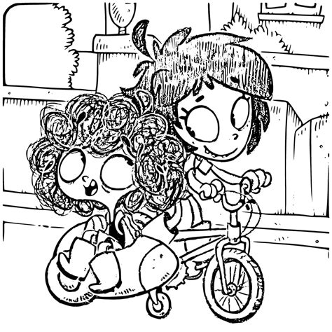 Desenhos De Irmão Do Jorel Para Colorir Imprimir E Pintar Coloringlib