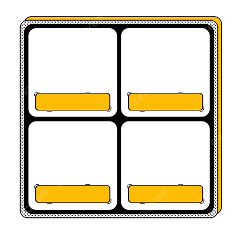 Yellow Polka Dot Border