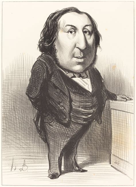 Emmanuel Arago By Honoré Daumier Buy Fine Art Print