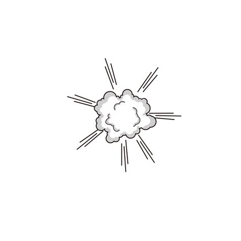 Explosive Effect Png Picture Hand Drawn Cartoon Explosion Effect