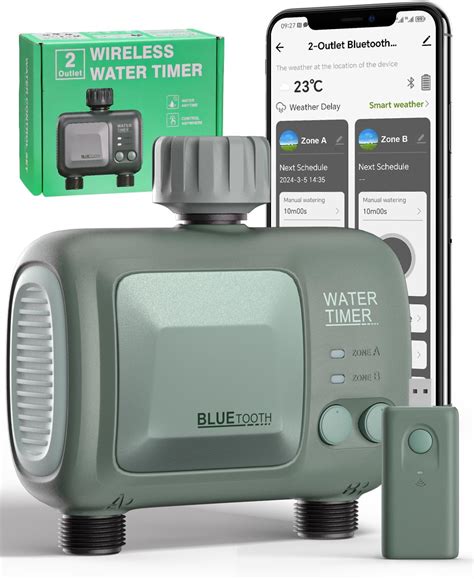 WiFi Water Timer For Garden Hose Zone Automatic Watering For Plants Smart Irrigation System