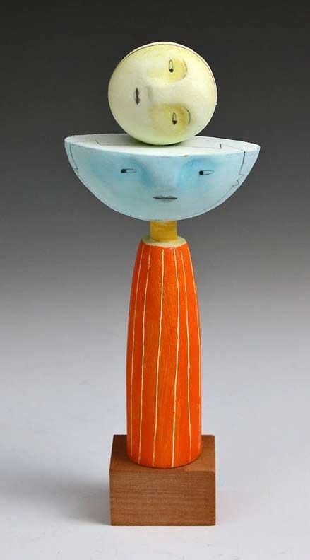 Christine Kaiser Moon Cassandra Ceramic Art Pottery Art Ceramic