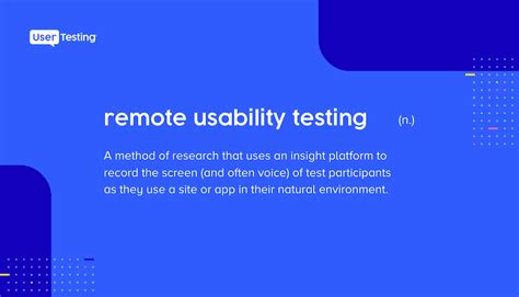 What Is Remote Usability Testing