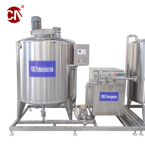 Milk Pasteurization And Small Homogenizer Machine Equipment Automatic