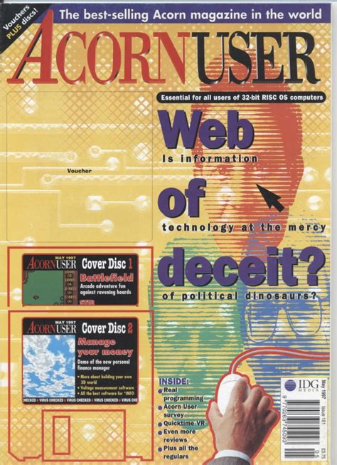 Acorn User May 1997 Magazine Computing History