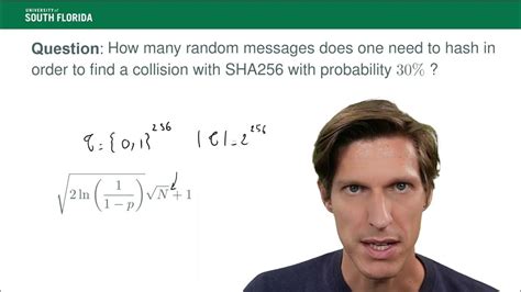 How To Estimate The Effort To Create A Collision For A Hash Function