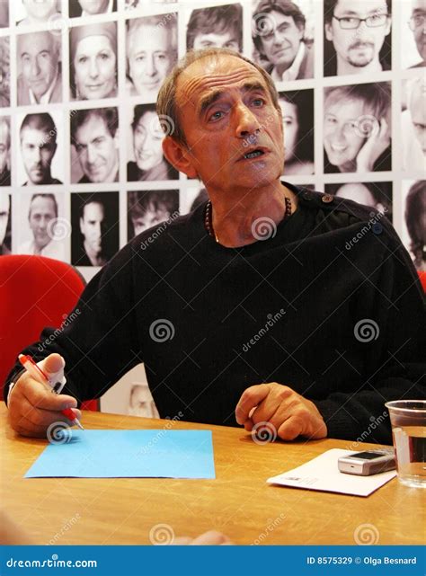 French Actor And Film Director Richard Bohringer Editorial Stock Image Image Of Book Fair