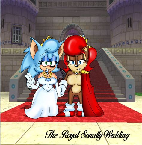 The Royal Sonicsapphire And Sally Wedding By Classicsonicsatam On