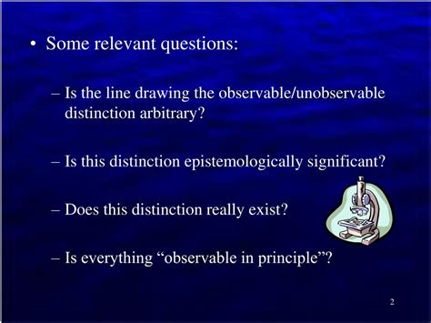 Ppt The Observable Unobservable Distinction Powerpoint Presentation