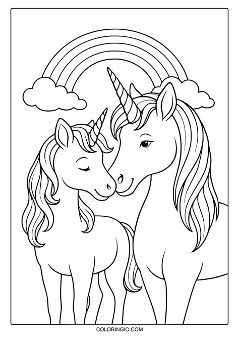 119 Unicorn Coloring Pages Free Printable Pdf