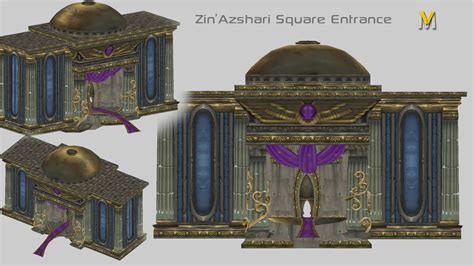 Zinazshari Square Entrance By Vaanel On Deviantart