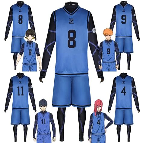 Blue Lock Jersey Collection Exclusive Anime Apparel