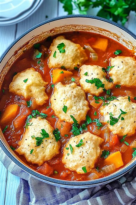 Vegetable Dumpling Stew