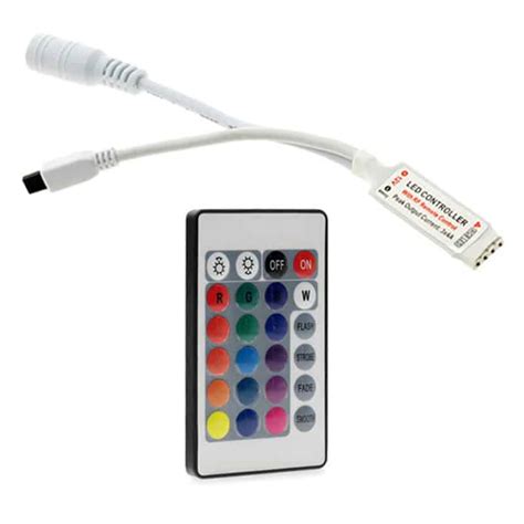 Mini Rgb Led Effects Controller With Ir Remote