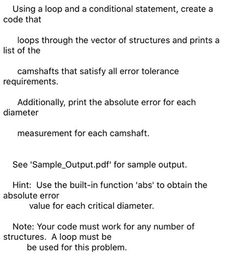 solved the following vector of structures stores data for a