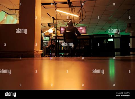 Hacker Attacking Computer System Wth Firewall Ecryption Planting Virus To Create Malware And