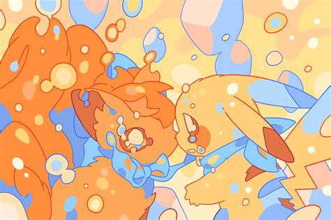 Rehtaef Pikachu Vulpix Nintendo Pokemon Pokemon Mystery Dungeon