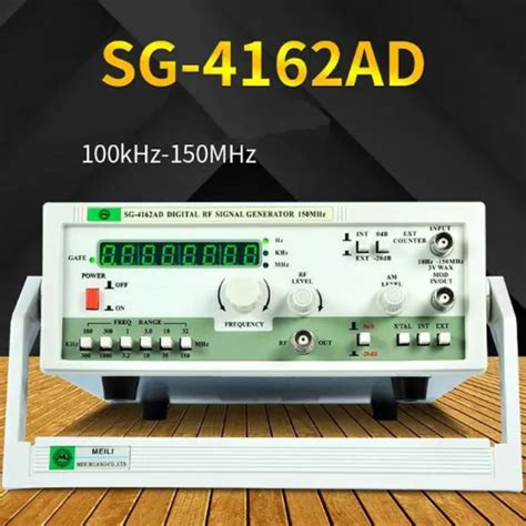 Sg 4162ad Digital Rf Signal Generator 150mhz Rf Signal Source Frequency