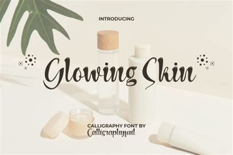 Glowing Skin Font By Calligraphyfonts · Creative Fabrica